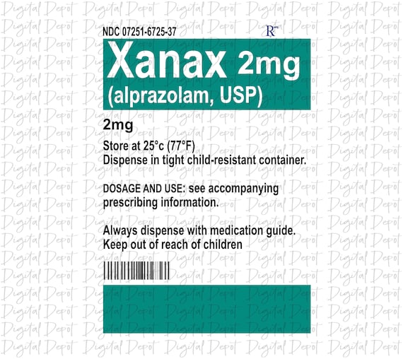 Xanax Prescription Bottle