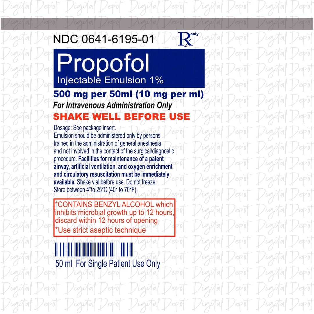Propofol Png, Tumbler Design, Nursing Png, Sublimation Png, Medication ...