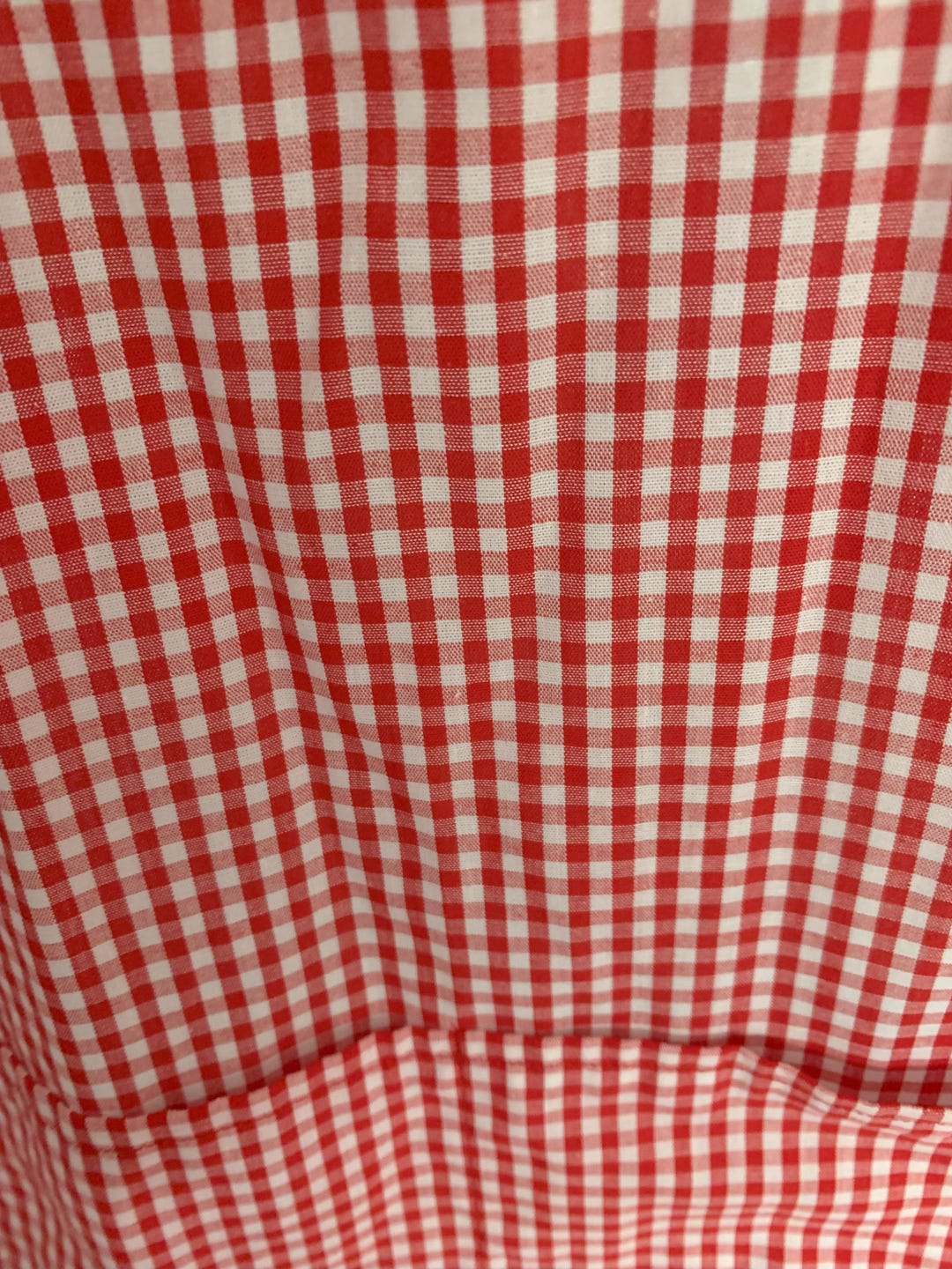 Child Apron - Red and White Checkered - Etsy