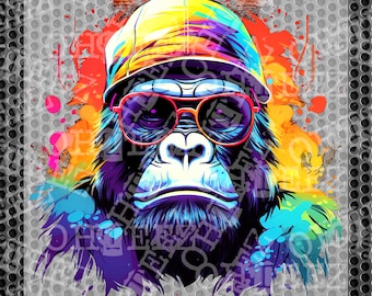 Ready to Press, Monkeybone , DTF Transfer With Custom Design. - Etsy