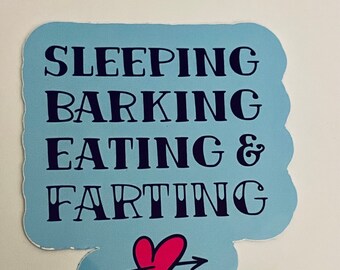 Farting Stick Figure Vinyl Sticker - Etsy