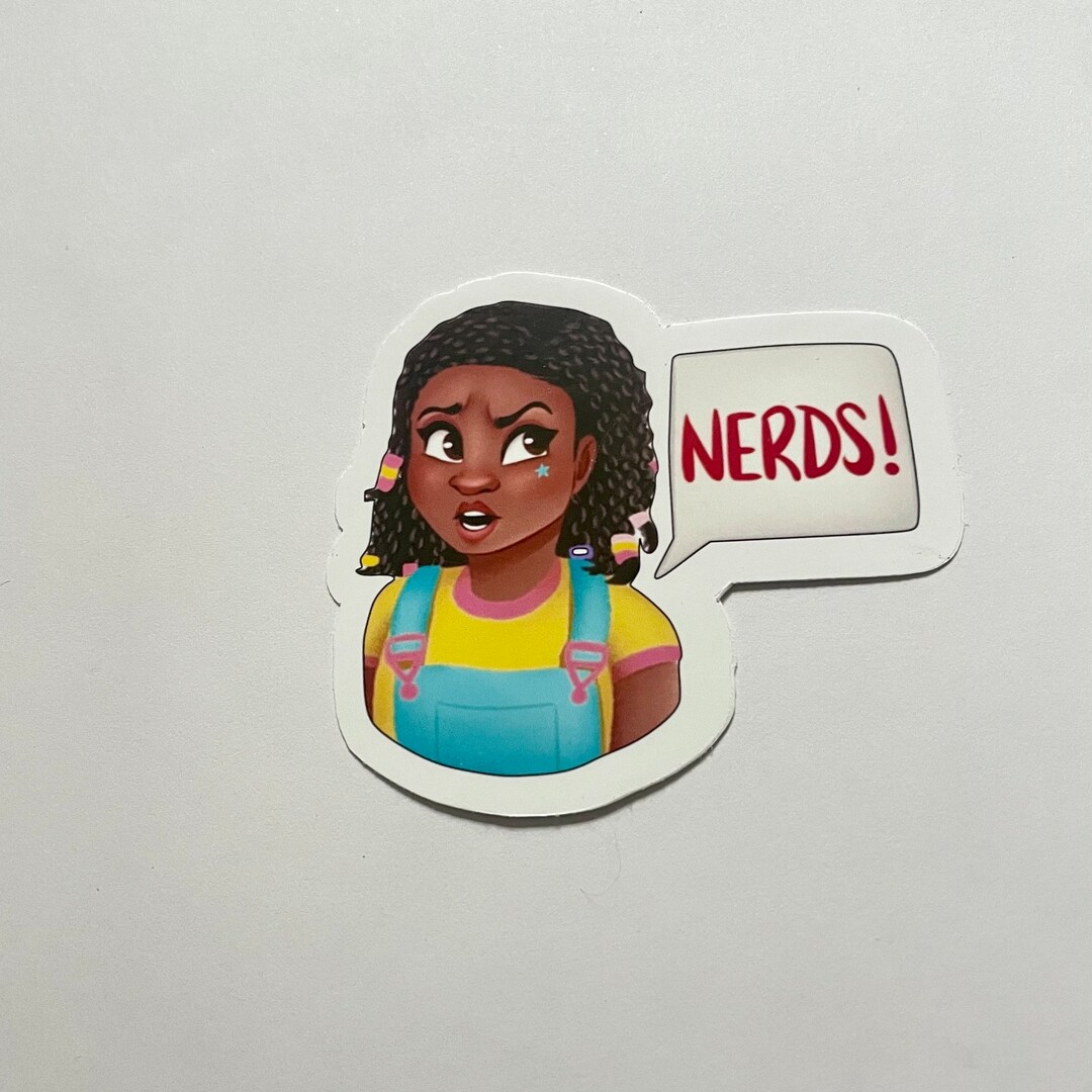 Stranger Things Nerds Sticker - Etsy