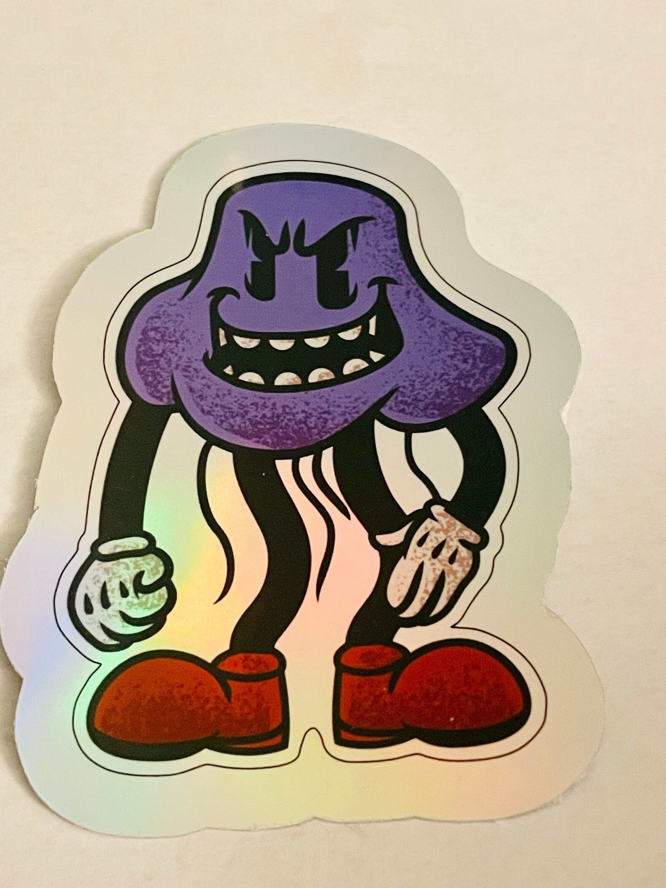 Evil Jellyfish Sticker - Etsy