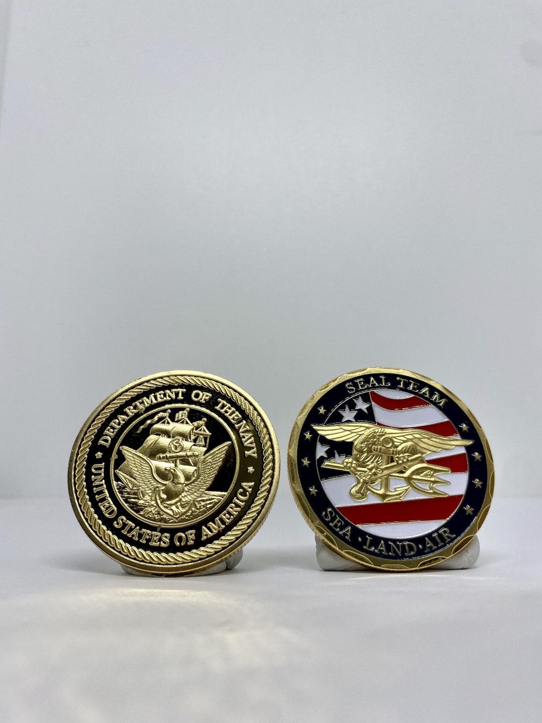 Gold USA Army SEAL Coin American Coin Concept, Memorable Coin, Military ...