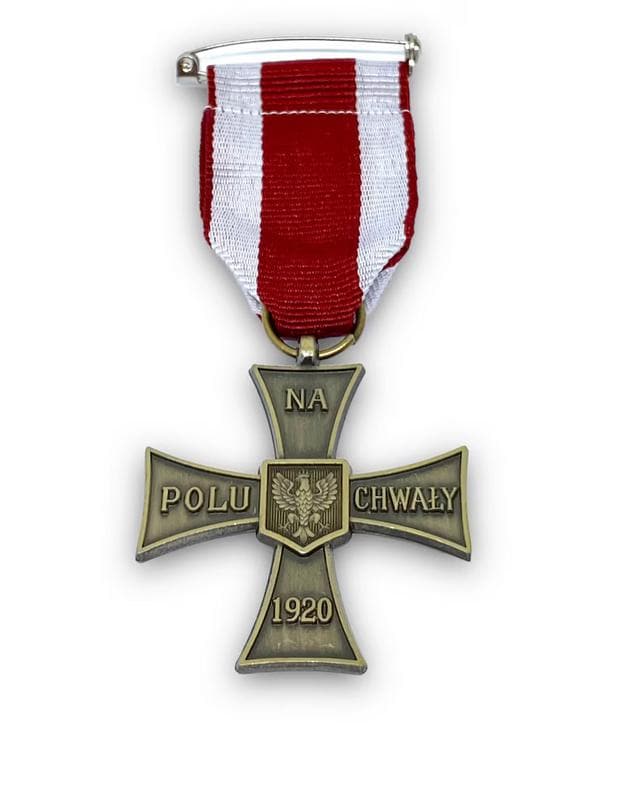 Poland Cross of Valour Medal Replica for Military Merit, Military Award ...