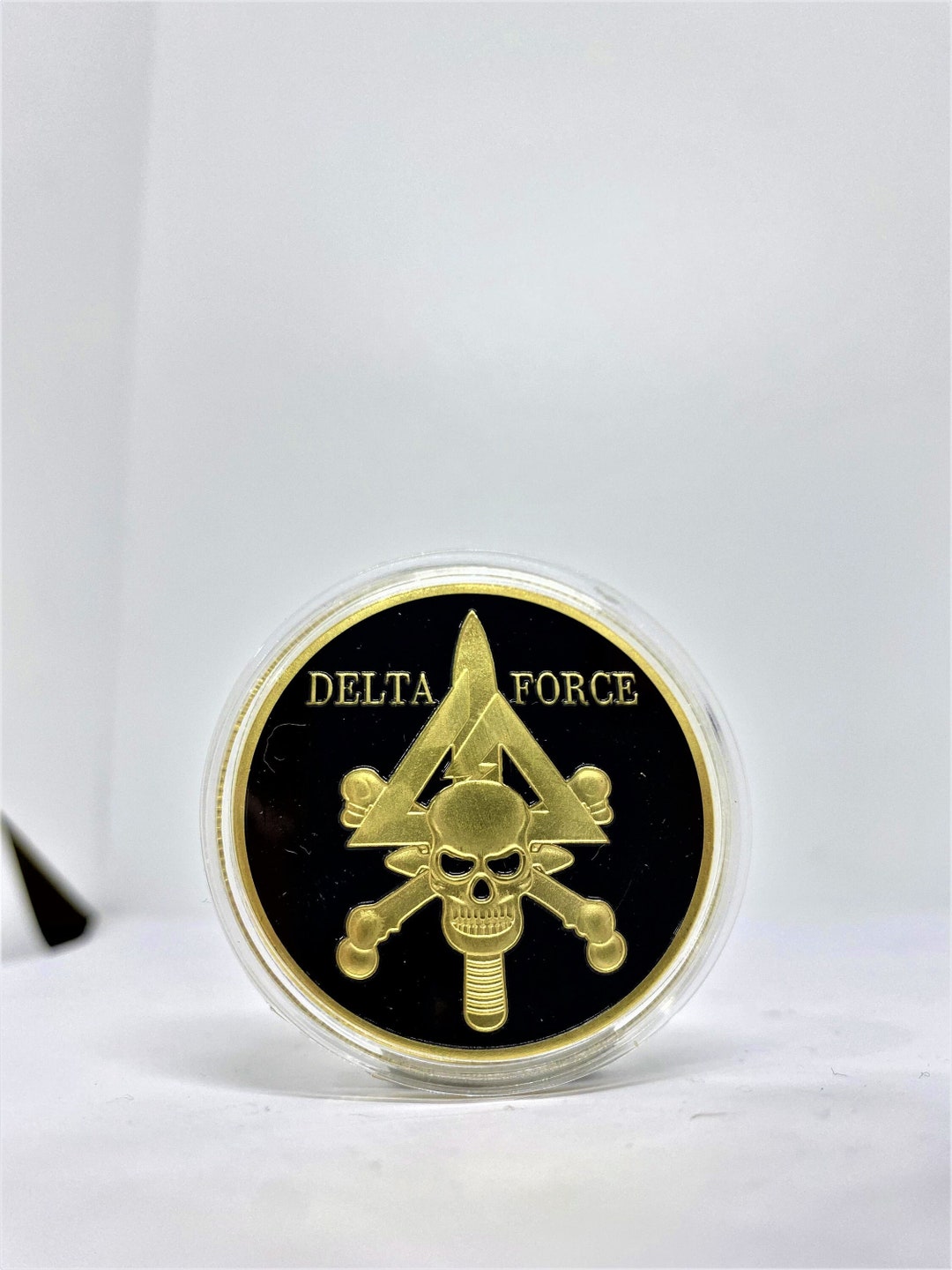 Gold USA Army DELTA Force Coin American Coin Concept, Memorable Coin ...