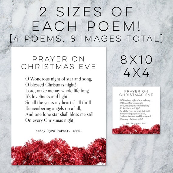 Guest Printable Christmas Poems