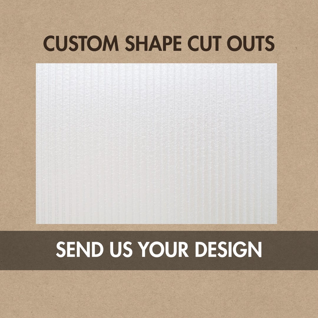 Custom Corrugated Shape Cut Outs for Lawn Yard Signs and Lettering - Etsy