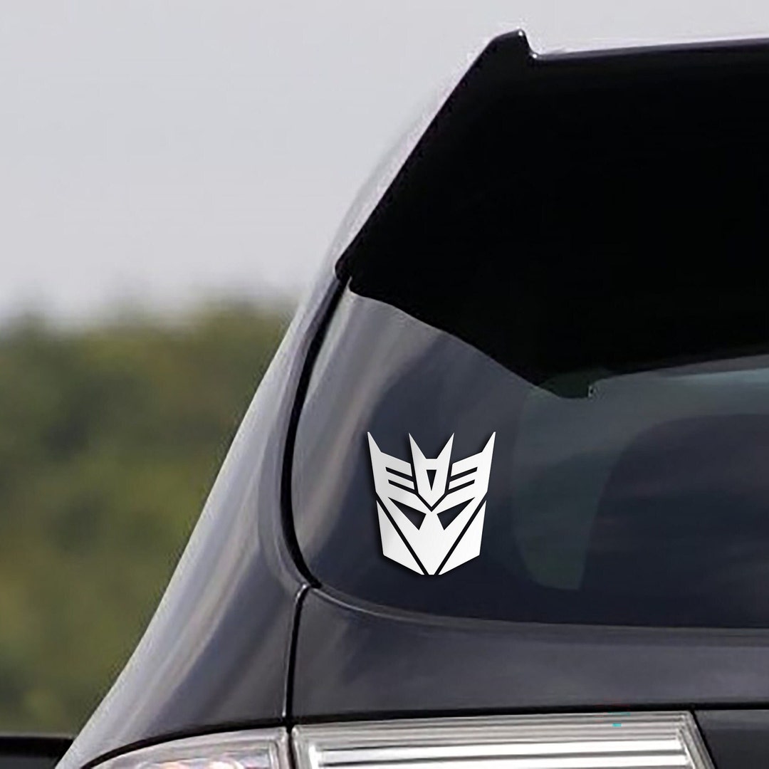 Transformers Decepticon Logo Vinyl Decal - Etsy