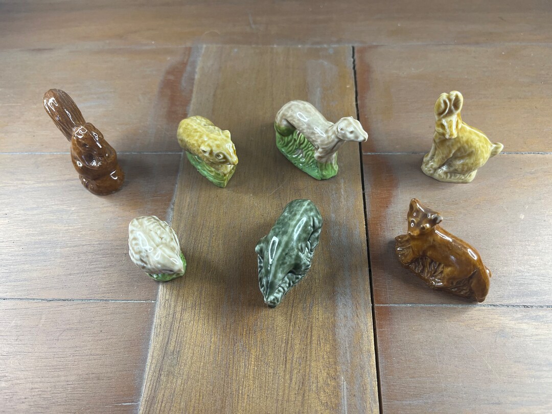 Wade Tom Smith Party Crackers British Wildlife 1980-81 Mole Fox ...