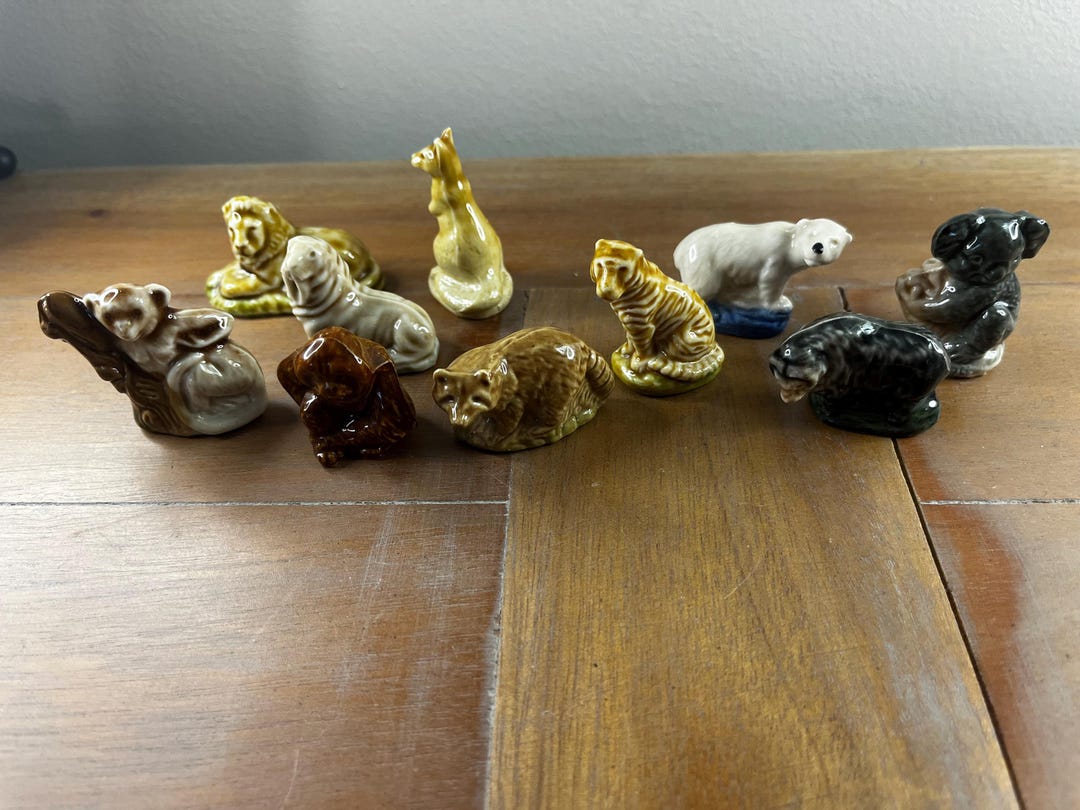 Wade Tom Smith Party Crackers Safari Park Animals, 1976-77 - Etsy