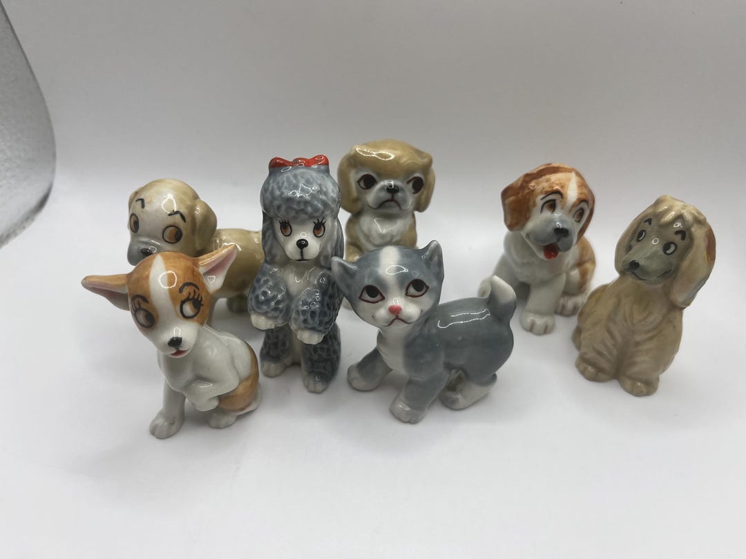 Vintage Wade TV Pets Figurines, 1959-1965 - Etsy