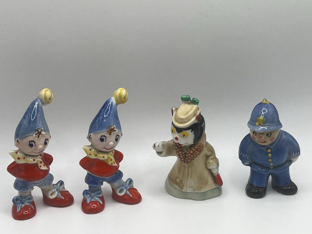 Wade Noddy Miss Fluffy Cat PC Plod 1958-61 Enid Blyton - Etsy