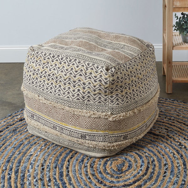 Square Floor Pouf - Etsy