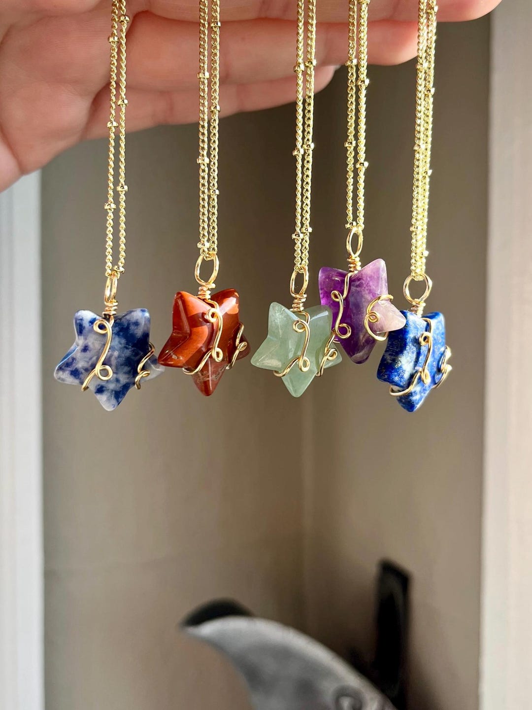 Star Pendants - Etsy