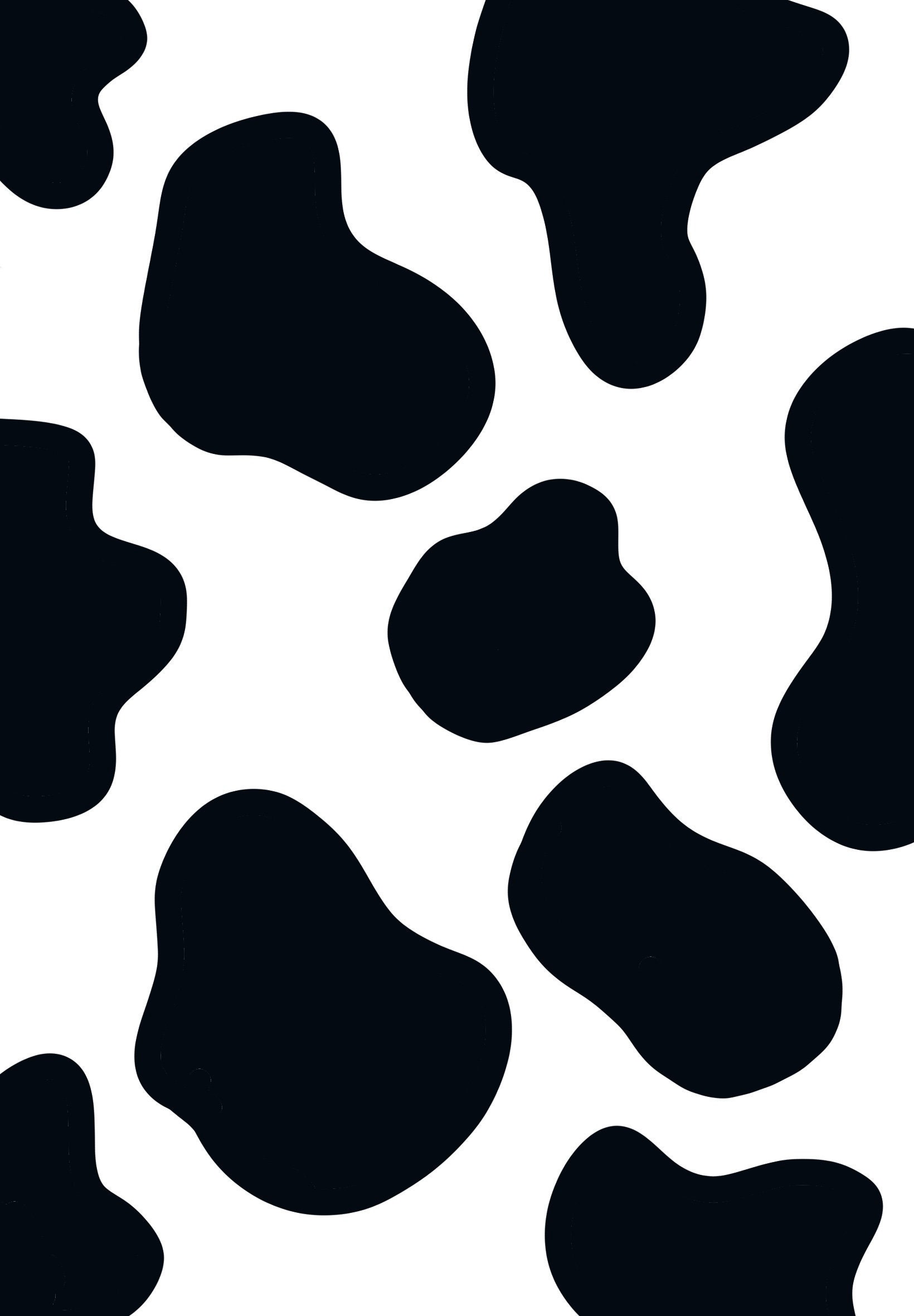 Patrón animal de vaca imprimible digital impresión de | Etsy