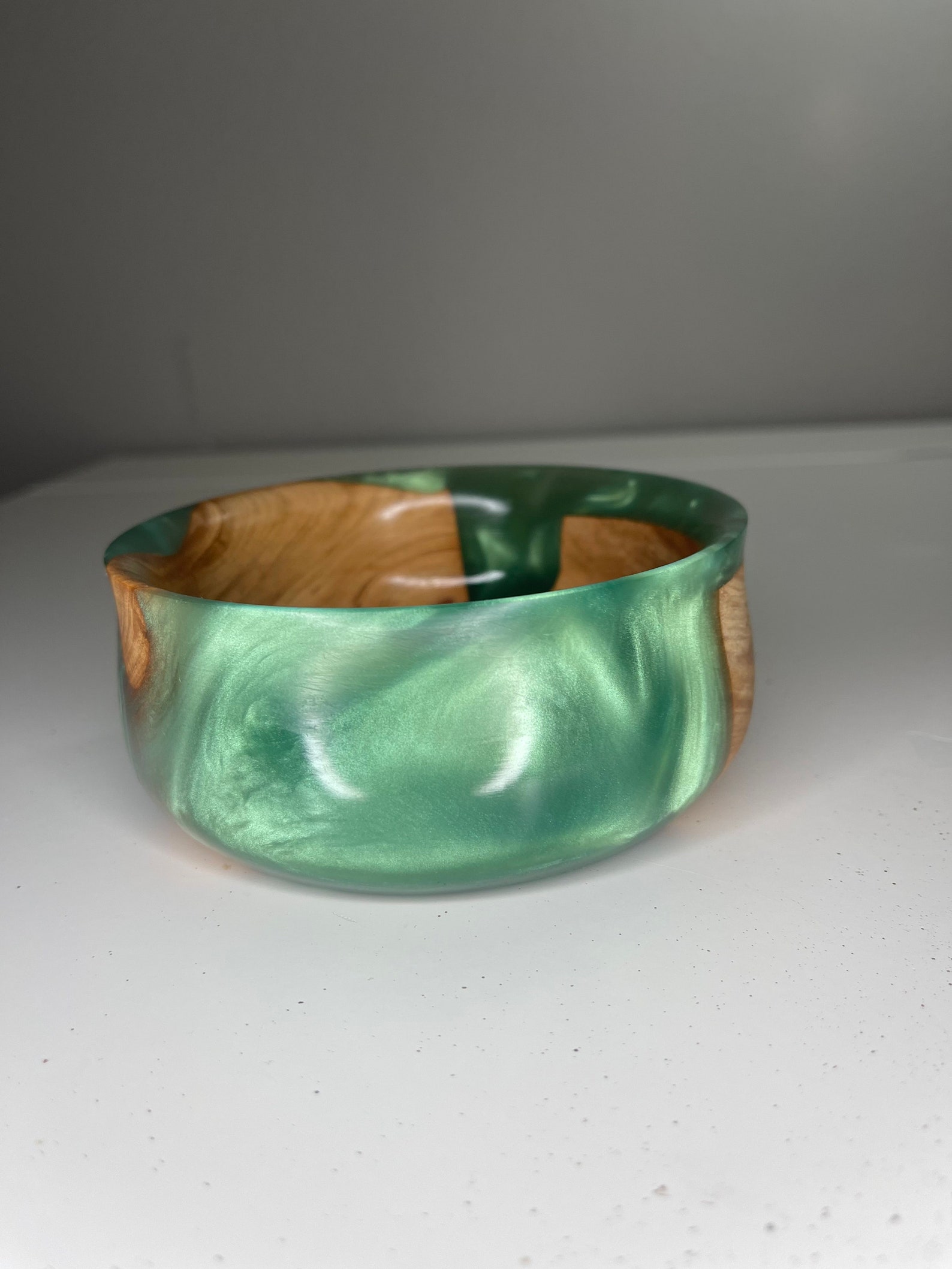 Cherry Chunks With Green Resin - Etsy