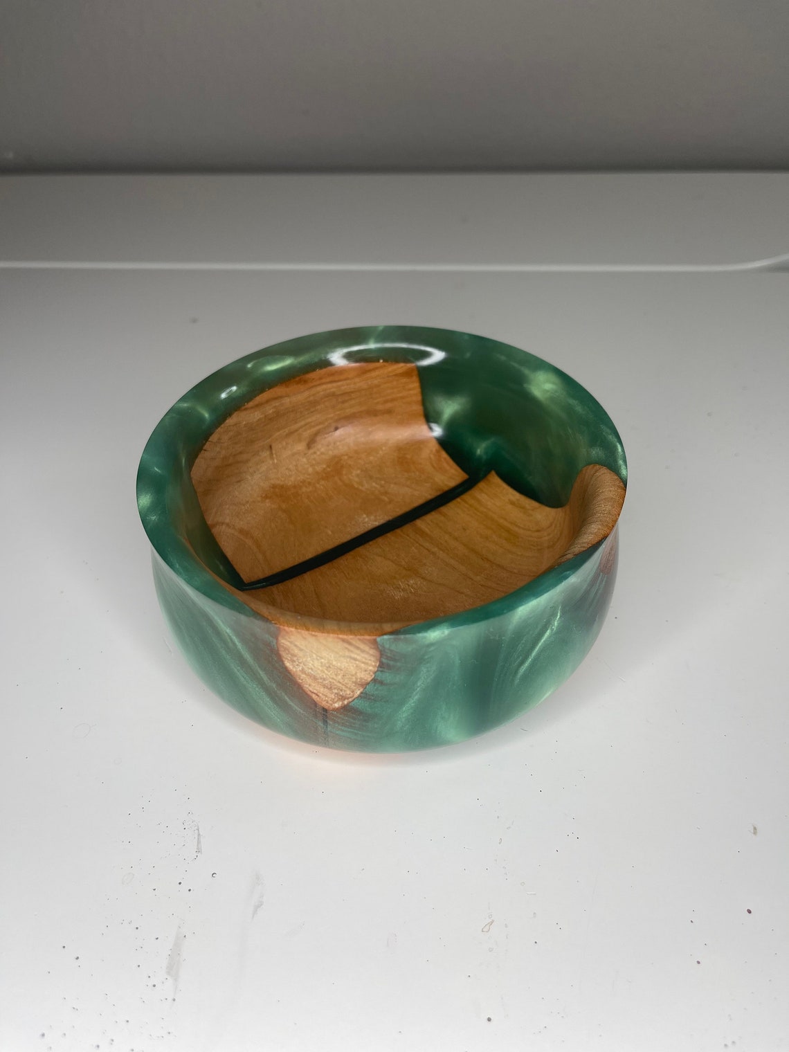 Cherry Chunks With Green Resin - Etsy