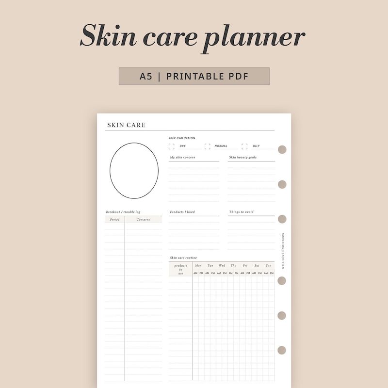 Skin Care Routine - Etsy