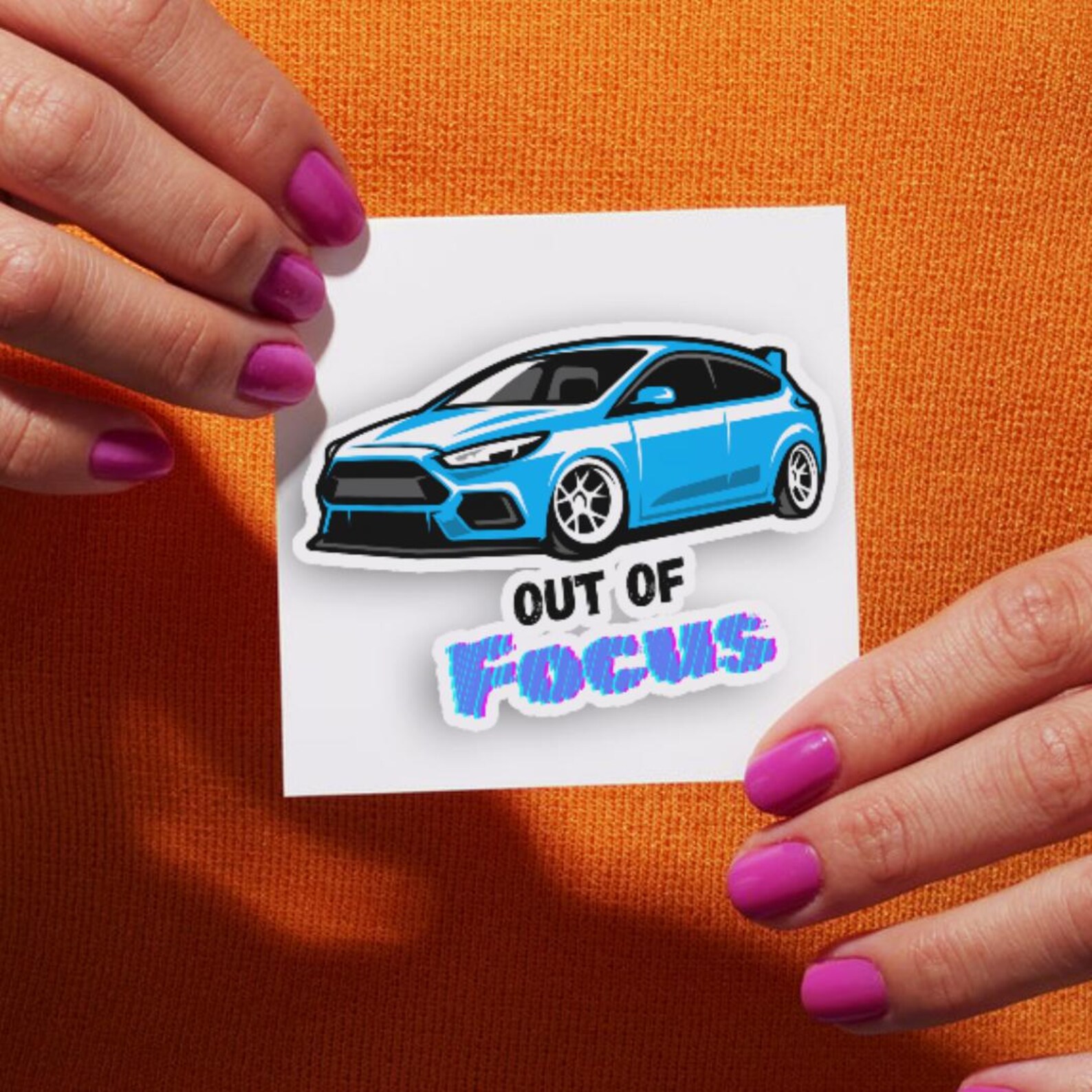 Ford Focus Sticker - "out of Focus" Vinyl Decal - Car Lover Gift ...