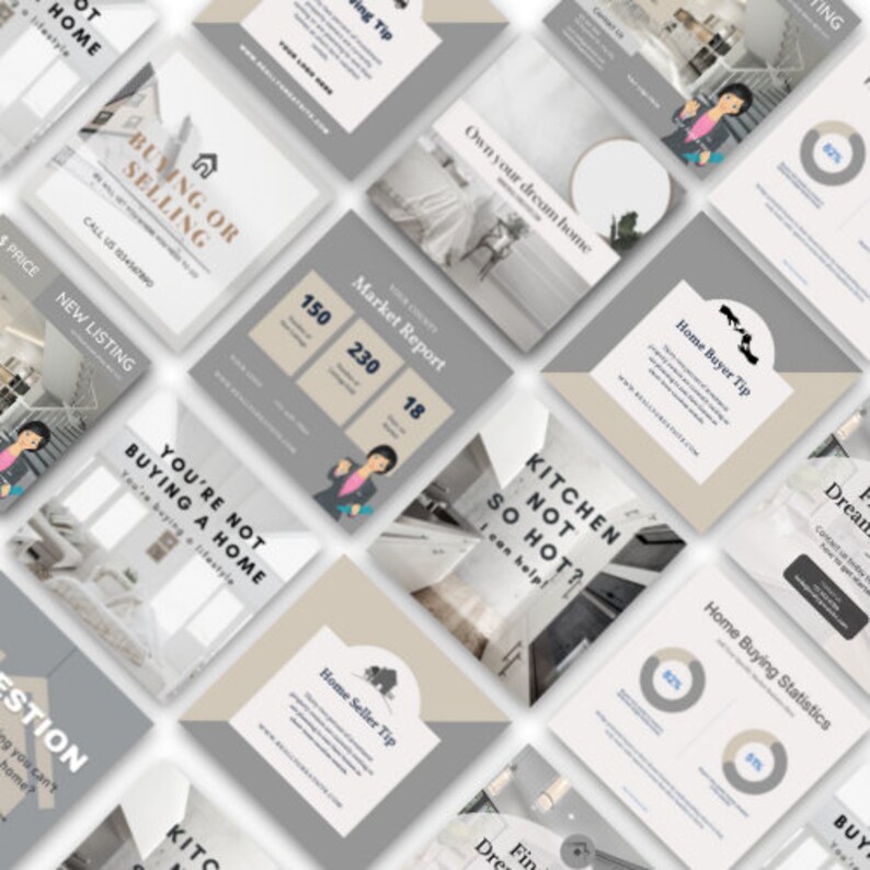 50 Real Estate Agent Social Media Posts | Real Estate Marketing ...