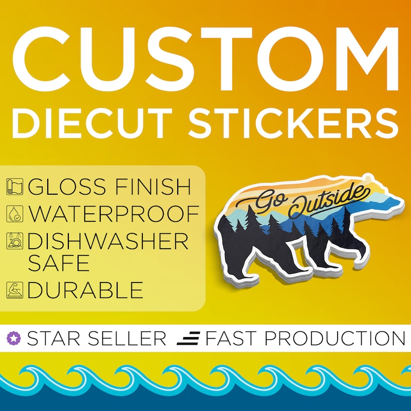 Outdoor Stickers - Etsy
