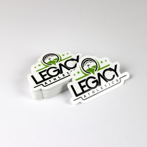 Matte Stickers - Custom Waterproof Vinyl Die Cut Stickers - Logo ...