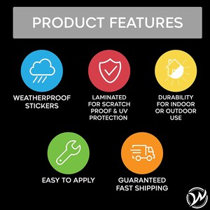 Matte Stickers - Custom Waterproof Vinyl Die Cut Stickers - Logo ...