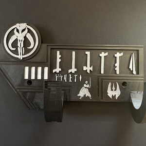 Darksaber Custom Wall Mount deathwatch - Etsy