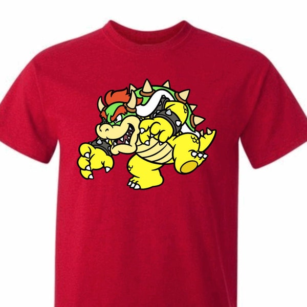 Boys Bowser Shirt - Etsy
