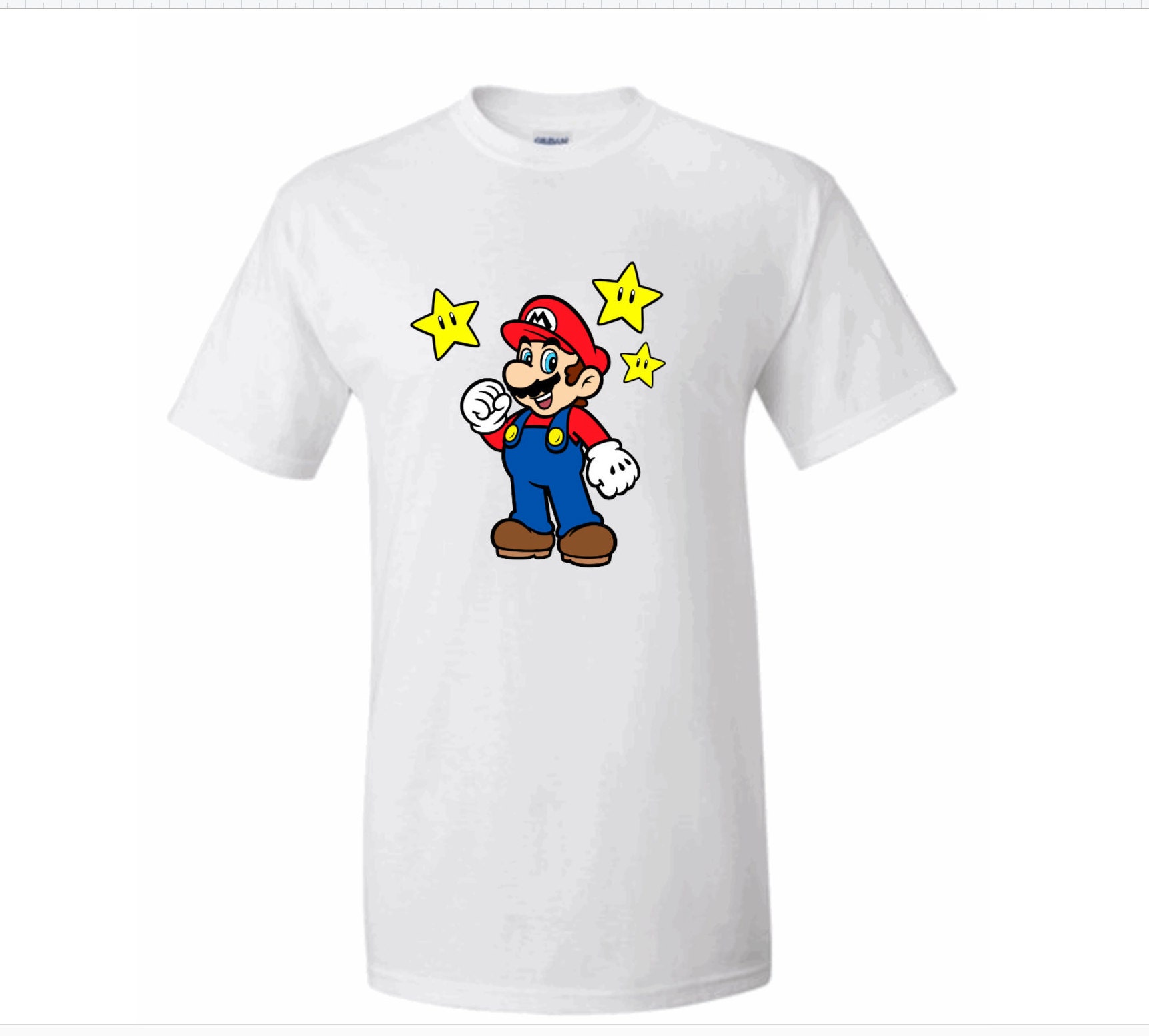 Super M Bros T-Shirt, Camiseta Super Mario M Bros Y Amigos Para Hombre ...