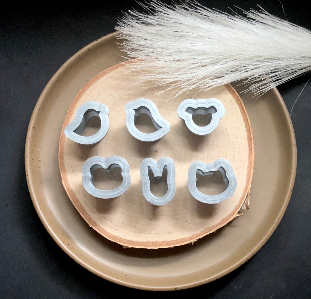 Animal Clay Cutter Bundle, Stud Clay Cutter Bundle, Micro Clay Cutter ...
