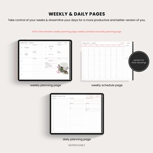 2024 Digital Planner, Horizontal Planner, 2024 Dated Planner ...