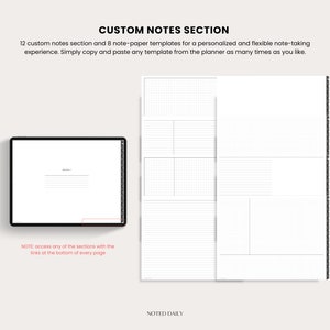 2024 Digital Planner, Horizontal Planner, 2024 Dated Planner ...