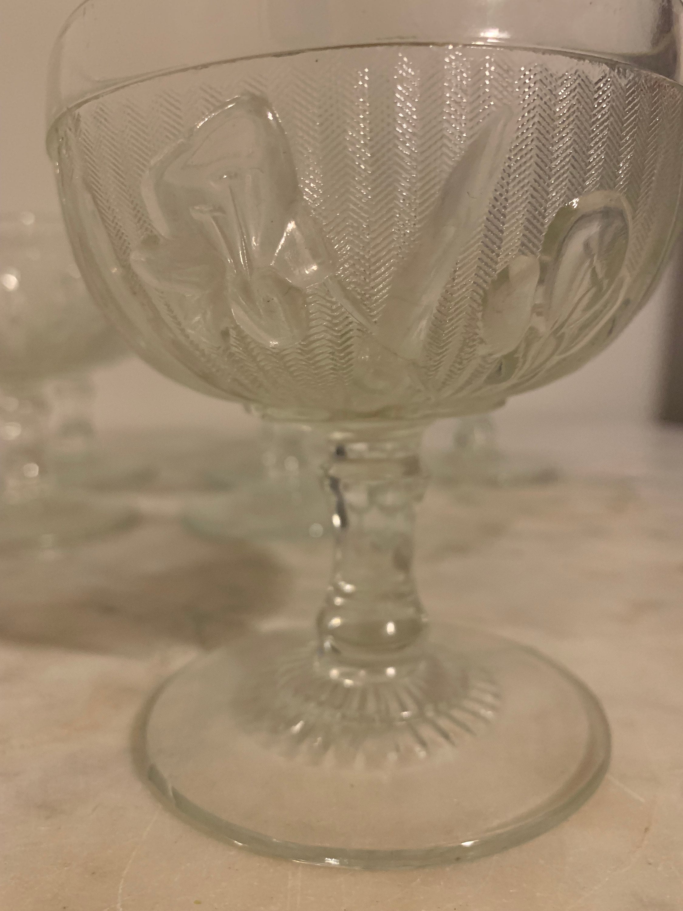 Iris and Herringbone Sherbert Bowls - Etsy