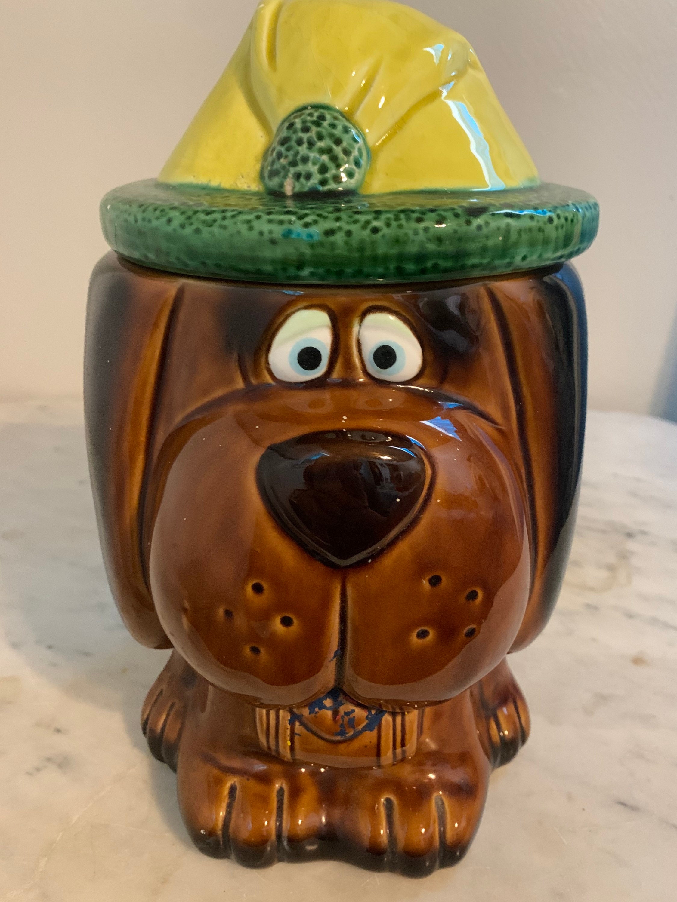 Vintage Saint Bernard Cookie Jar - Etsy