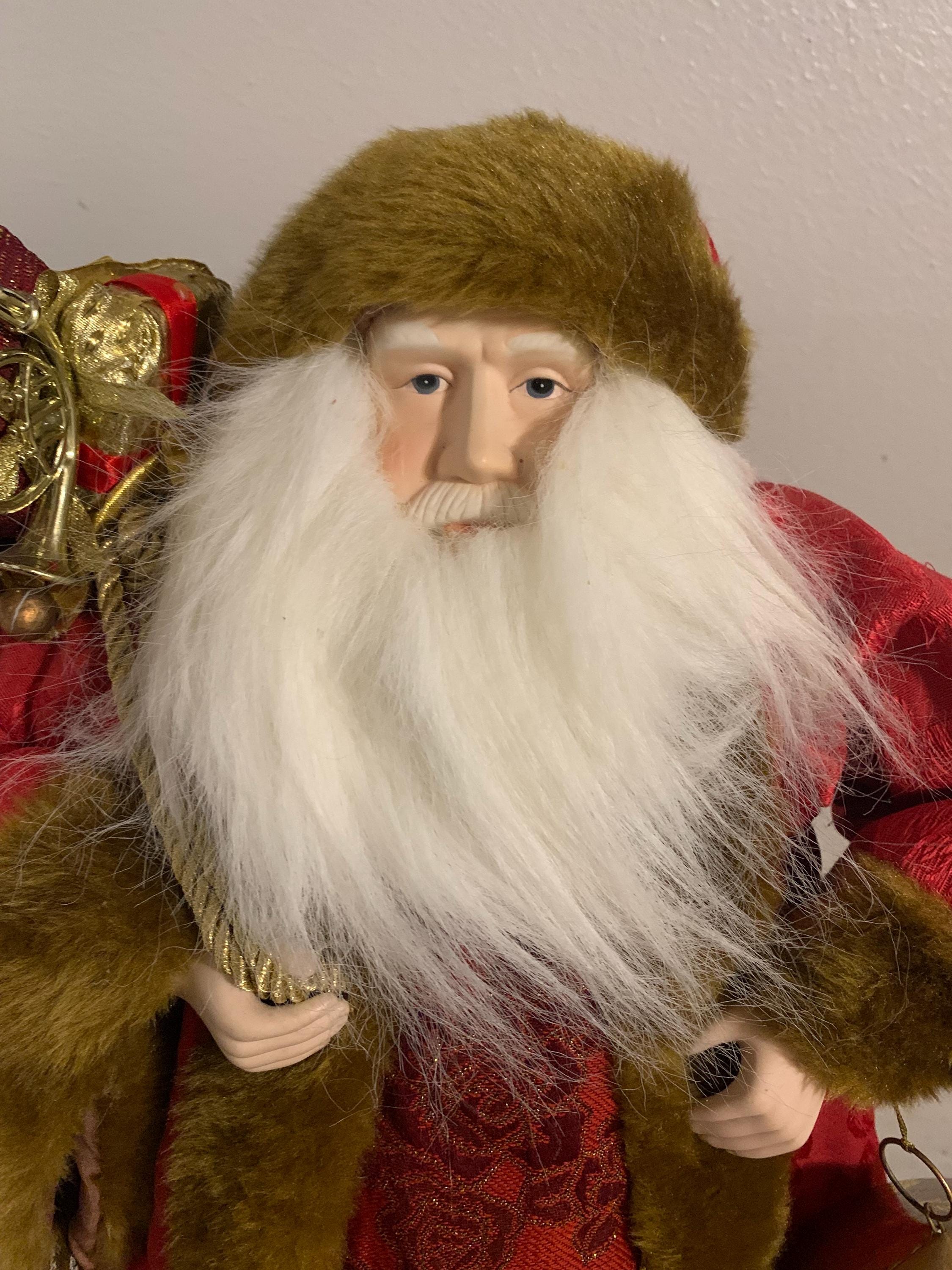 Vintage Santa Tree Topper/centerpiece - Etsy