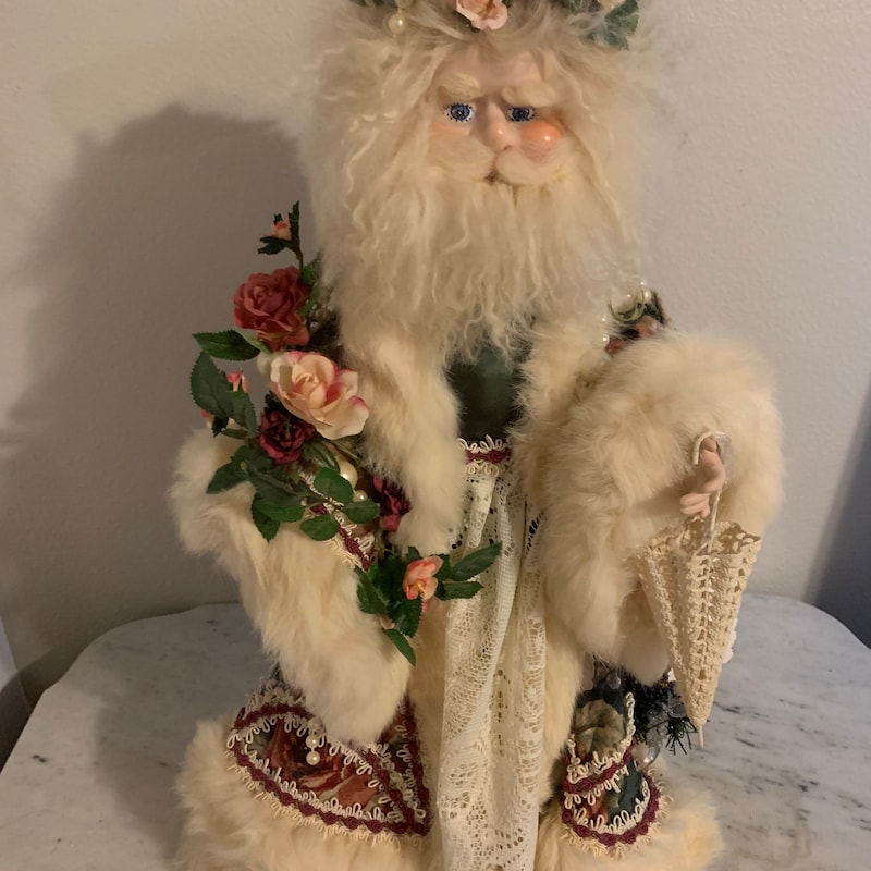 Victorian Santa - Etsy