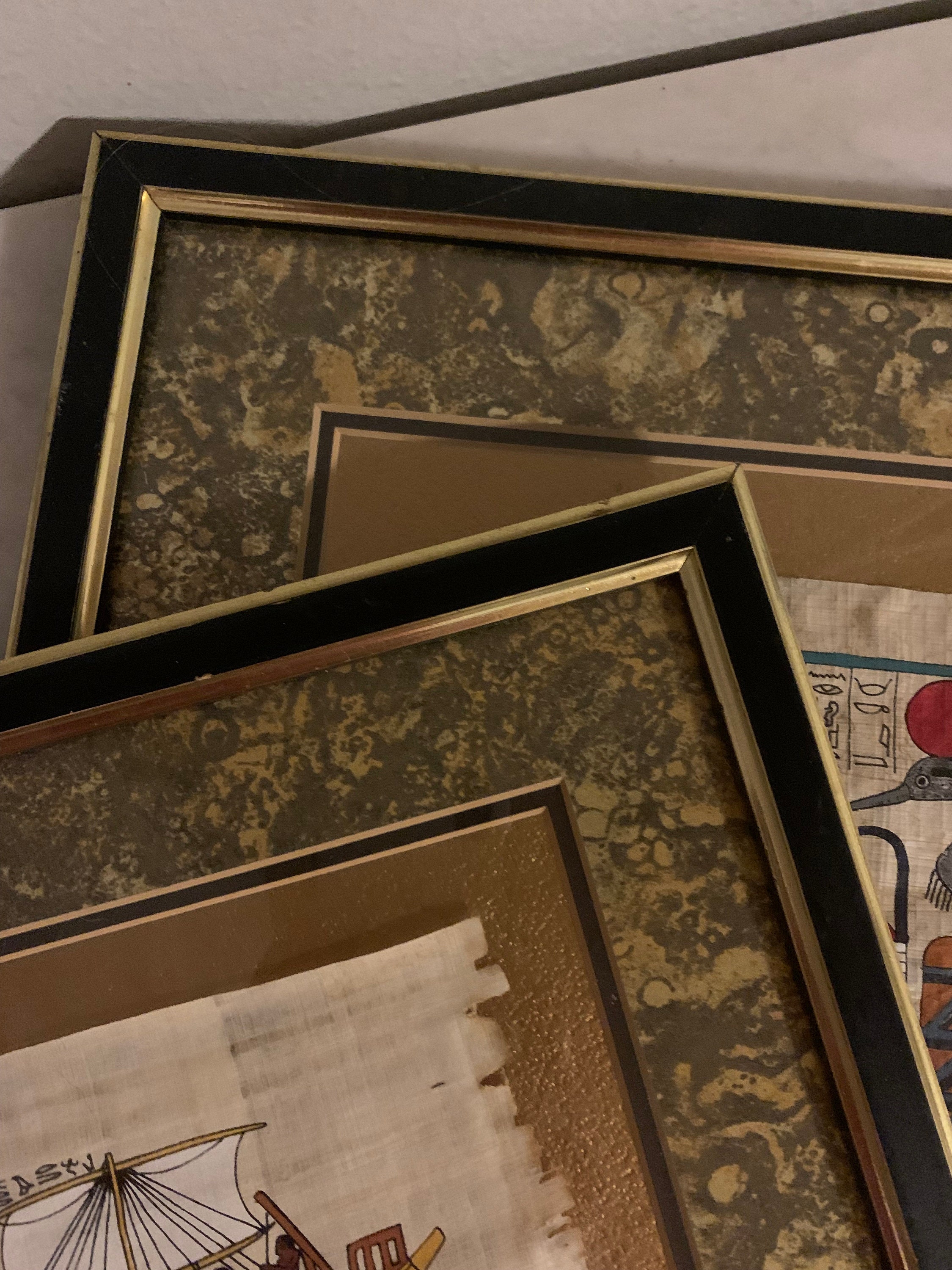 Egyptian Framed Papyrus Art - Etsy