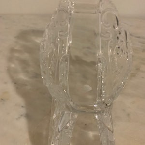 Fitz and Floyd Crystal Sleigh Candy Dish - Etsy