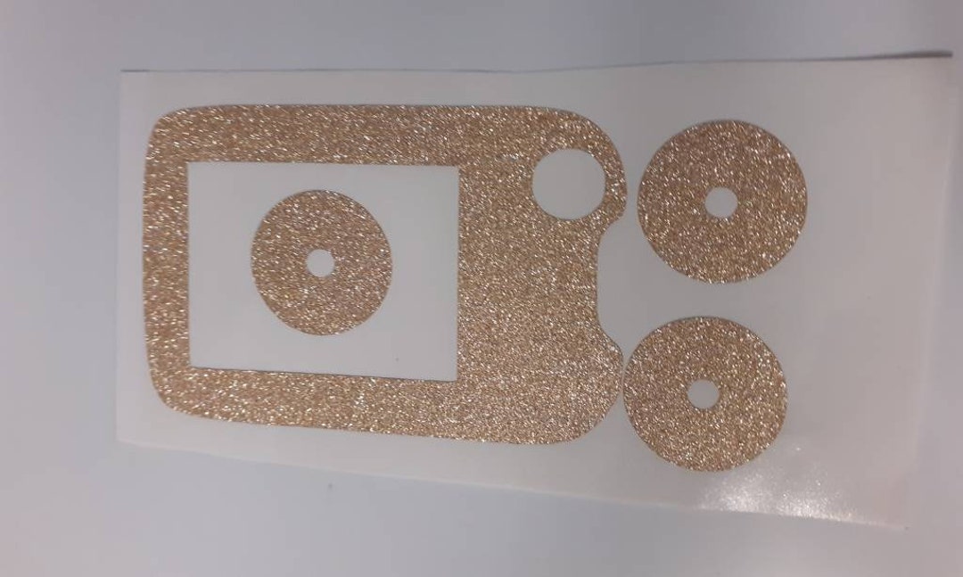 Gold Glitter Freestyle Libre Reader and 3 Sensor Stickers - Etsy