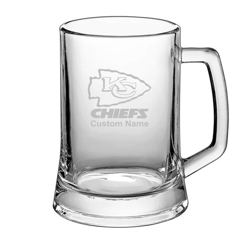 Chiefs Beer Mug - Etsy