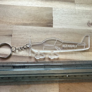 Zenith CH650, Vans RV -12 Custom Airplane Keychain, Pilot, Airplane ...