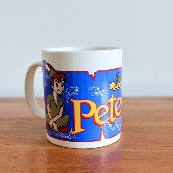 Peter Pan Mug - Etsy