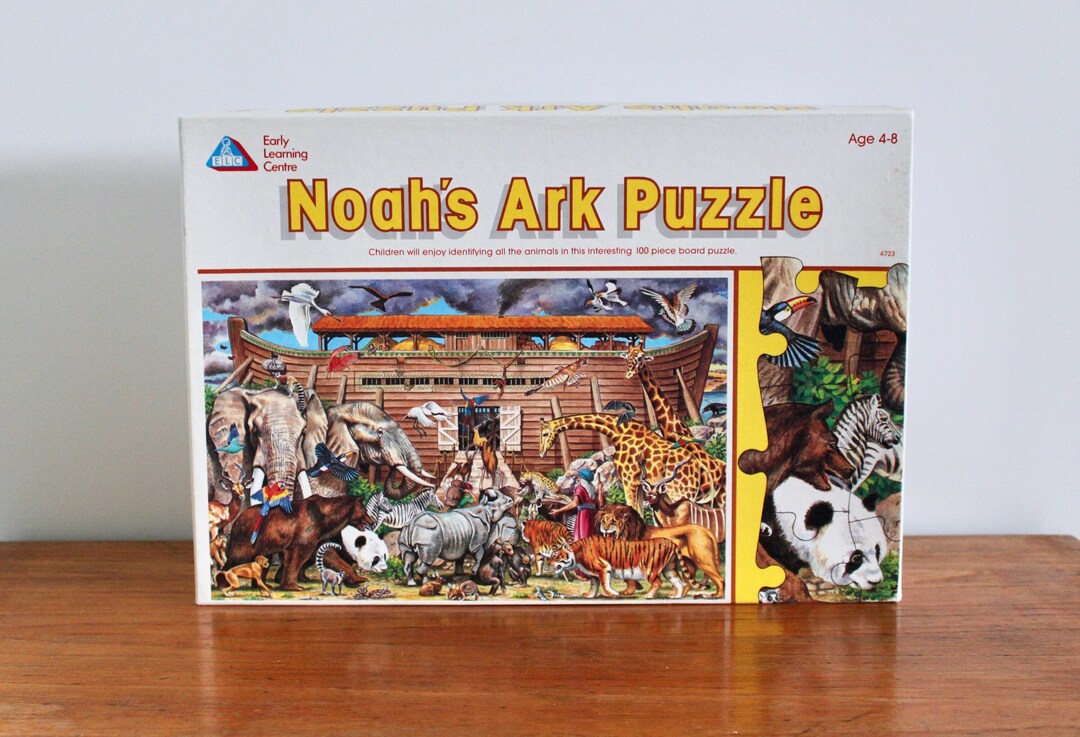 Illustrated the Story of Noahs Ark Puzzle | Puzzle for Children, Ages 4 ...