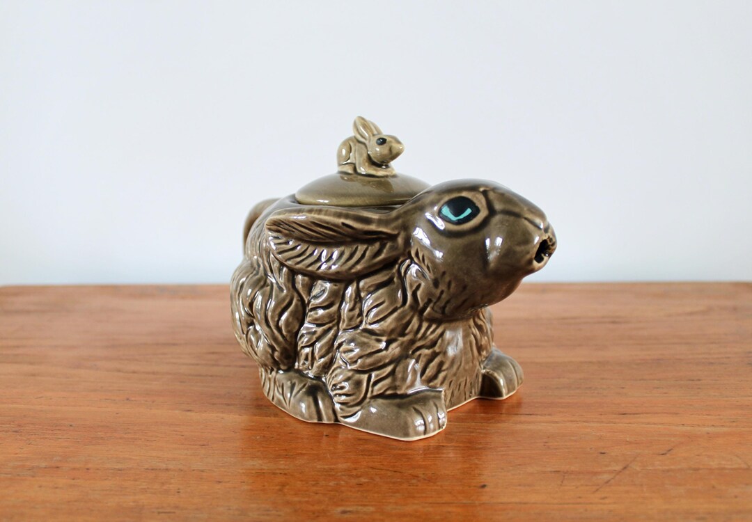 Kitsch Rabbit Teapot Kitsch Teapot, Decorative Teapot, Rabbit Collector ...