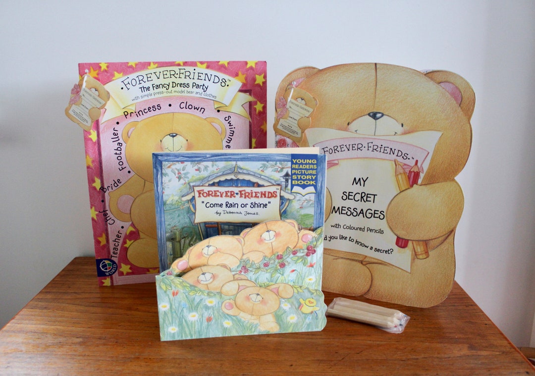 Set of Forever Friends Books Collectable Forever Friends, Nostalgia 90s ...