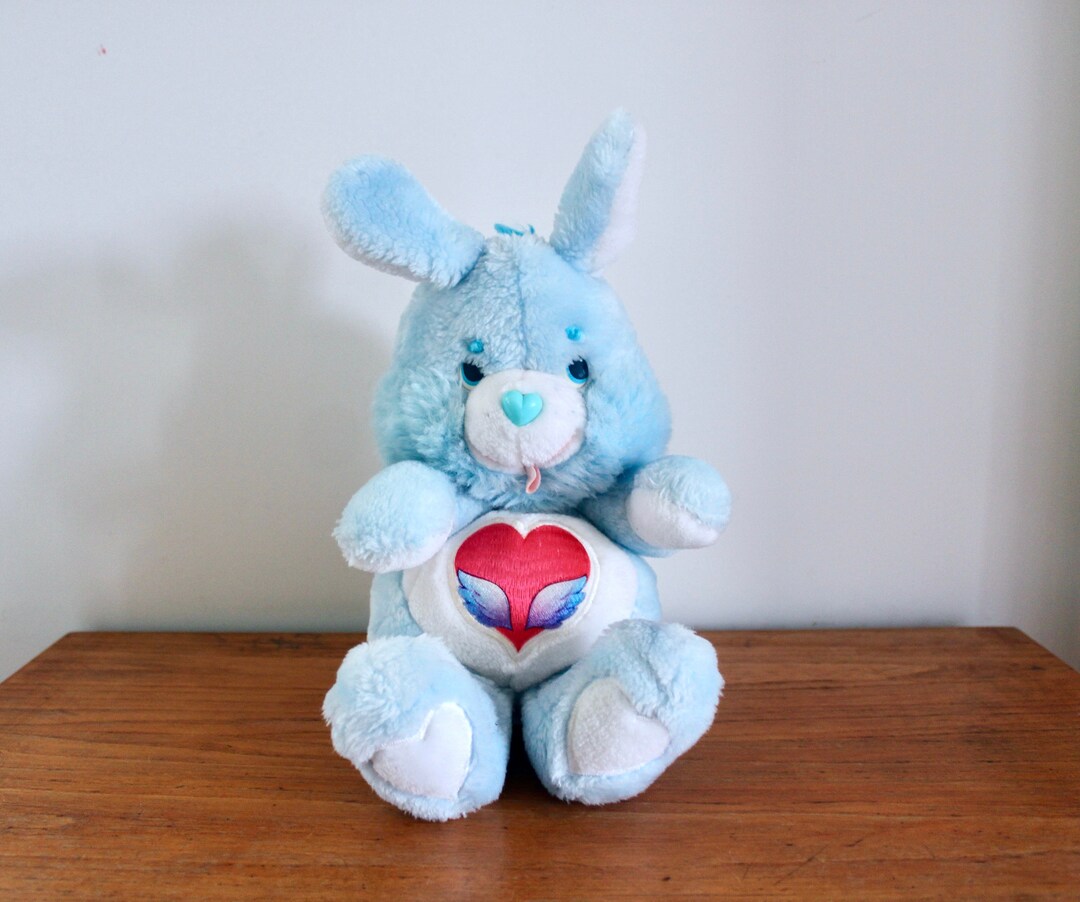 Retro Swift Heart Rabbit Care Bear 1984 Rabbit Care Bear Cousin, Kenner ...