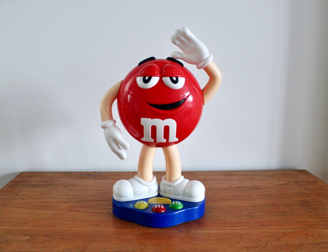 Retro Red M&M Candy Dispenser 2012 | Sweet Dispenser,sweet Advertising ...