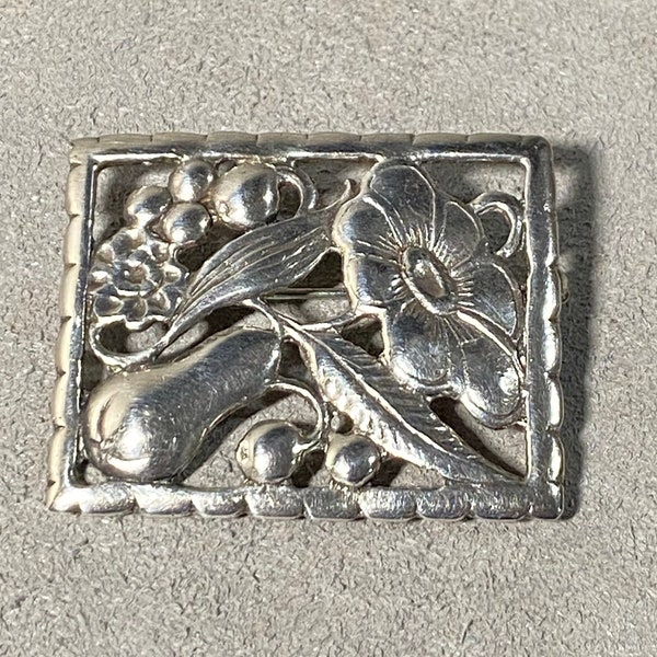 Square Brooch - Etsy